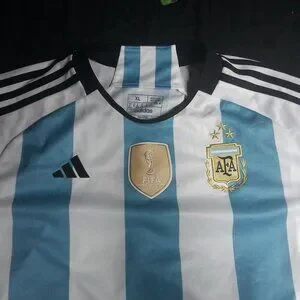 adidas | Shirts | Adidas Afa Argentina Fifa World Champions 222 Soccer ...